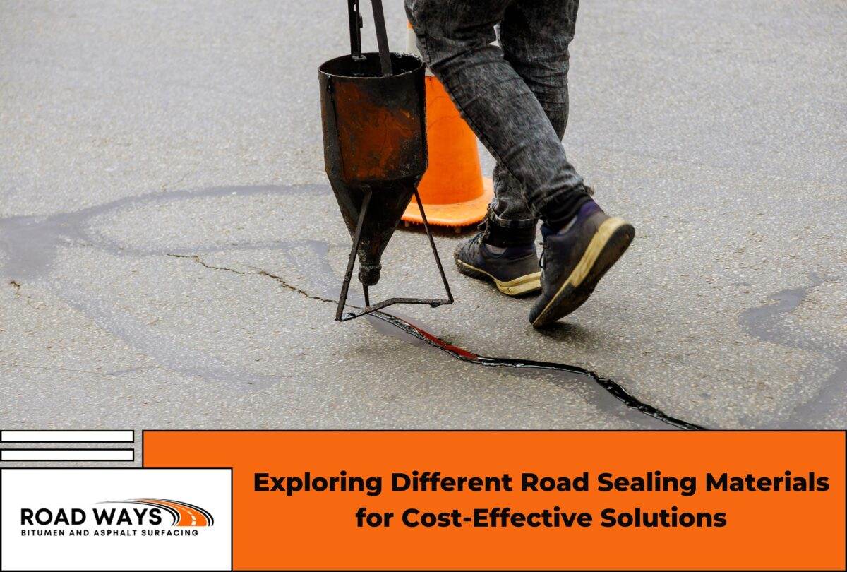Quality Road Sealing Materials for Driving Safely